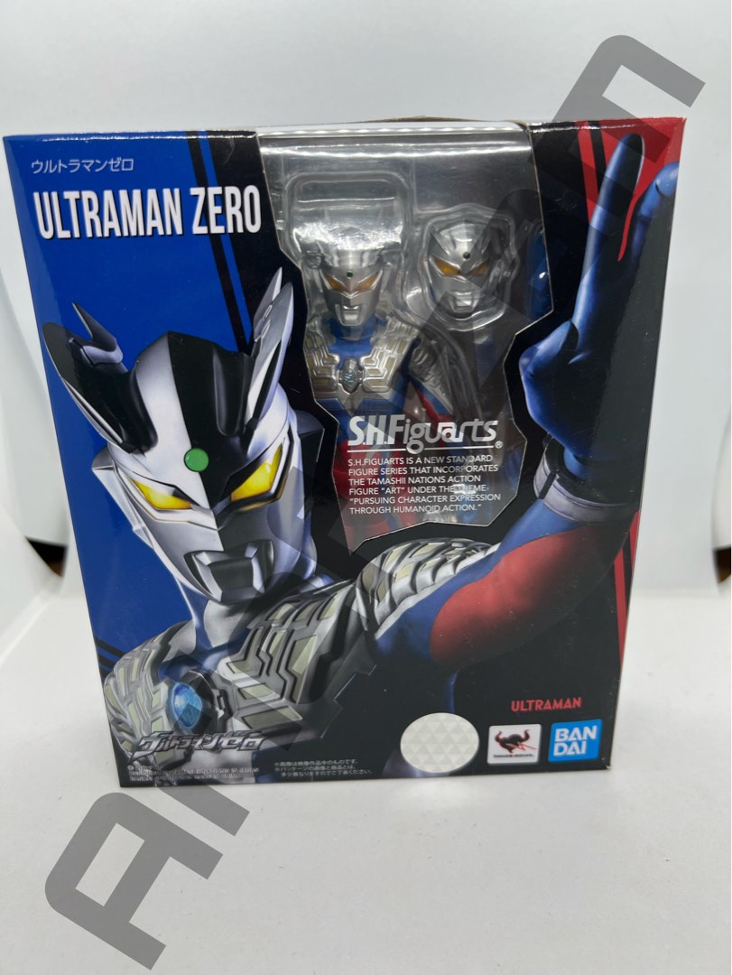 SHF Ultraman Zero, Hobbies & Toys, Toys & Games on Carousell