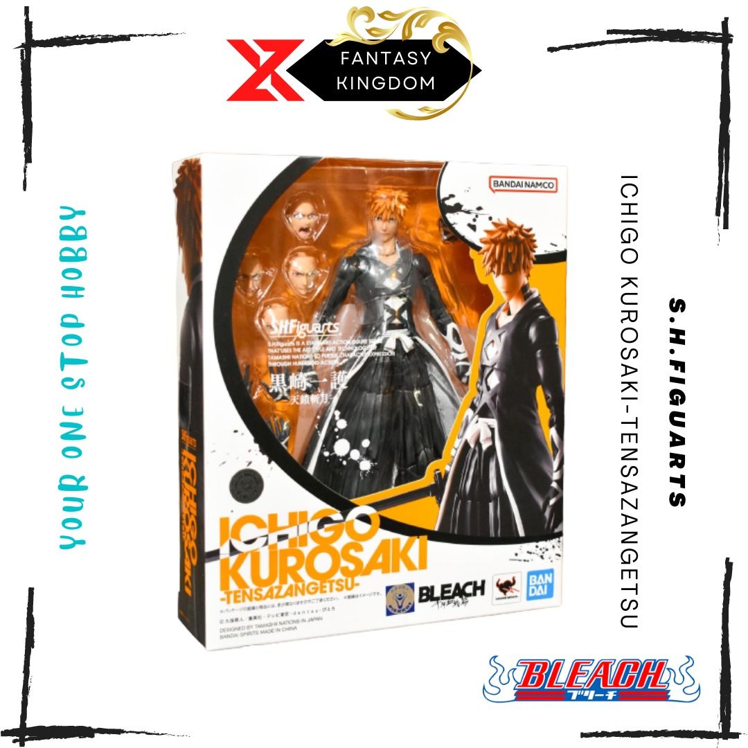 S.H.Figuarts Ichigo Kurosaki-Tensazangetsu [Stock Ready], Hobbies ...