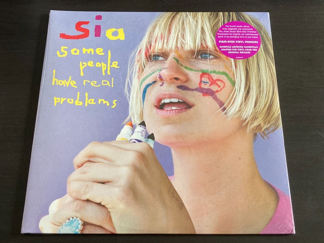 Sia - Some People Have Real Problems 2LP 33⅓rpm, Hobbies & Toys, Music ...