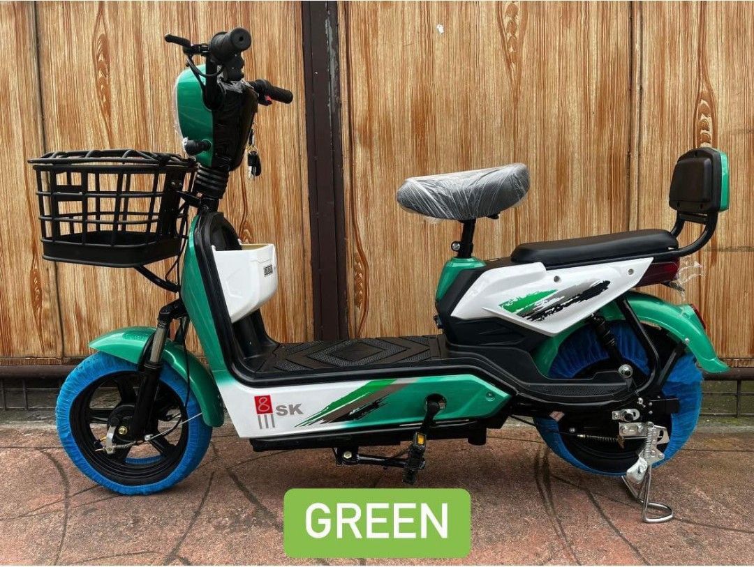 SK GICIN V2 NEW 2WHEELS E-BIKE WITH PEDAL (2TONE COLOR), Sports ...