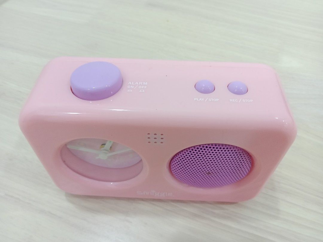 Smiggle Alarm Desk Clock, Babies & Kids, Baby Monitors on Carousell