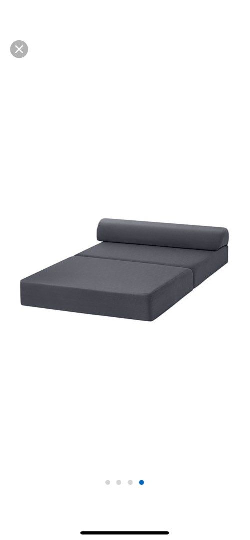 Sofa Bed Nykil 2 Seat Sofa Bed Dark Furniture And Home Living Furniture Sofas On Carousell