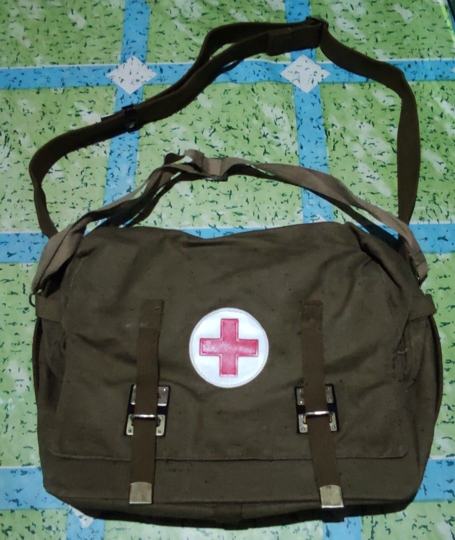 Soviet Army Medical Sanitary Bag Military Combat First Aid Satchel ...