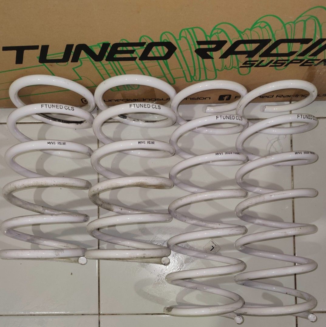 Sport Spring Ftuned Cls Myvi G3 (2018-2022), Auto Accessories on Carousell