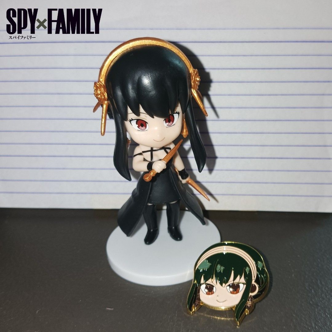 Spy x Family Yor Forger Figurine with Freebie Enamel Pin, Hobbies ...