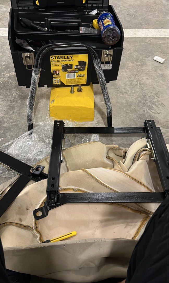 SSCUS semi bucket + Bracket & rails for Corolla Altis, Car Accessories ...