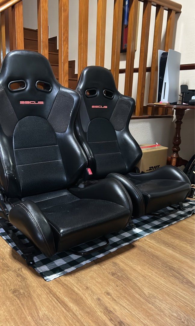 SSCUS semi bucket + Bracket & rails for Corolla Altis, Car Accessories ...