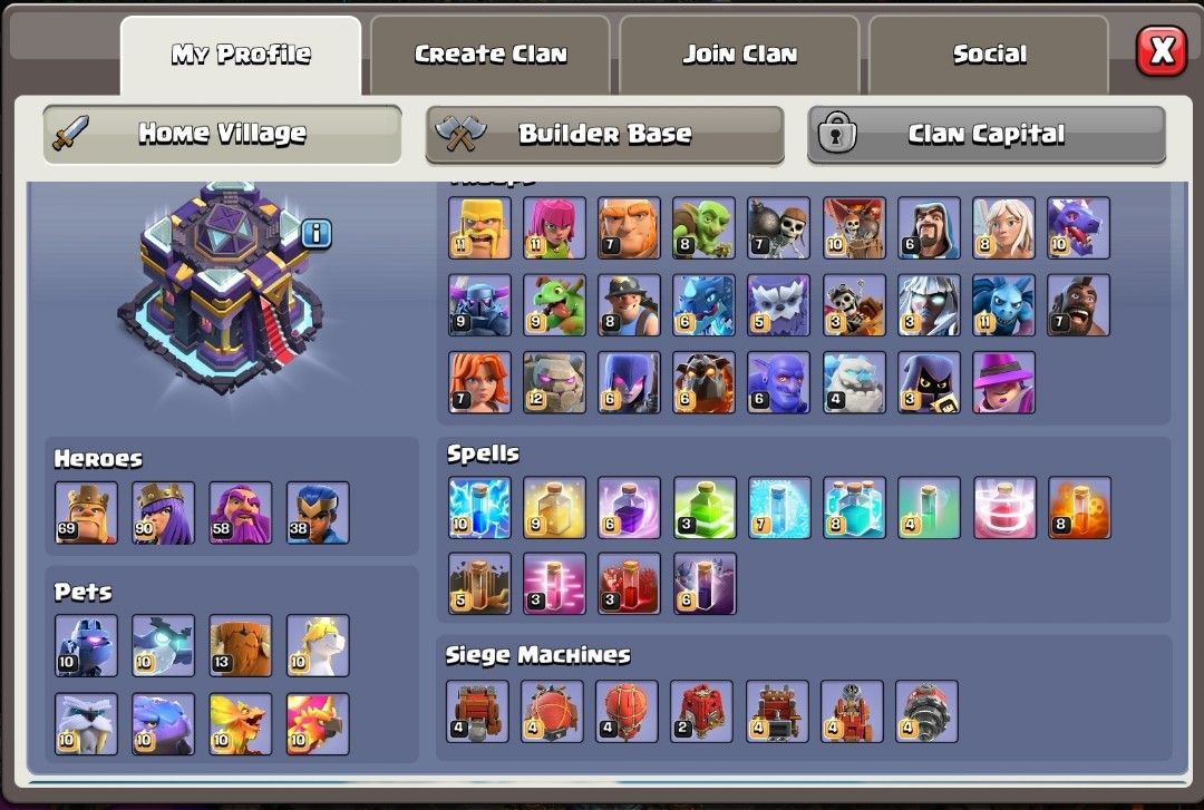 RARE TH15 MAX | 5 LEGENDARY SKINS | MAX ARCHER QUEEN | Clash of Clans ...