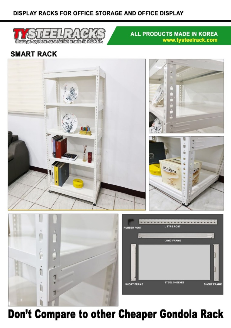 Stand Alone - Steel Shelving Rack Storage, Furniture & Home Living ...
