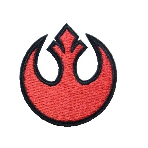 Star Wars Rebel Alliance Emblem Logo Stick On Patch, Hobbies & Toys ...