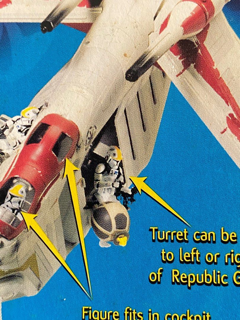 Star Wars Republic Gunship with Turrets & Figures, Hobbies & Toys, Toys ...