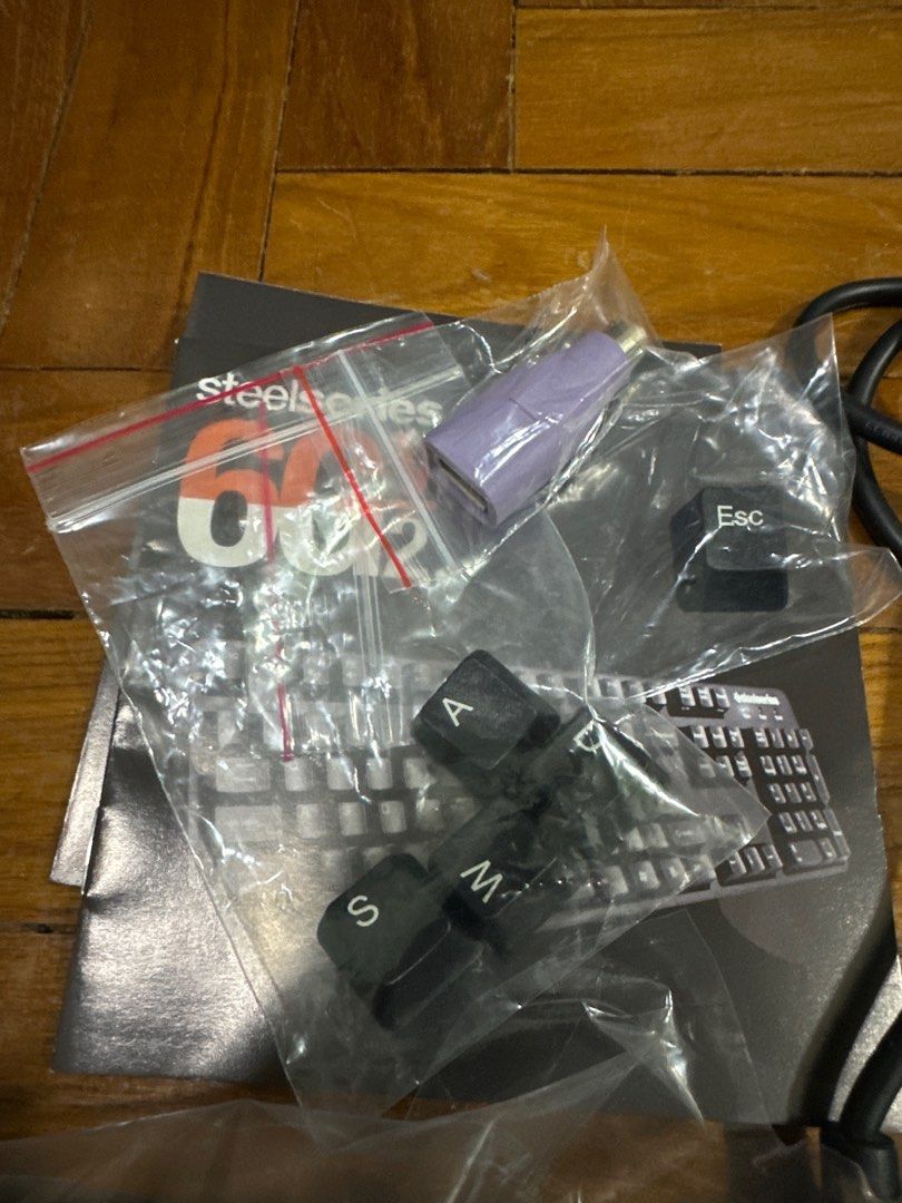 Steelseries 6GV2 Cherry Black Gaming Keyboard, Computers & Tech, Parts & Accessories, Computer ...