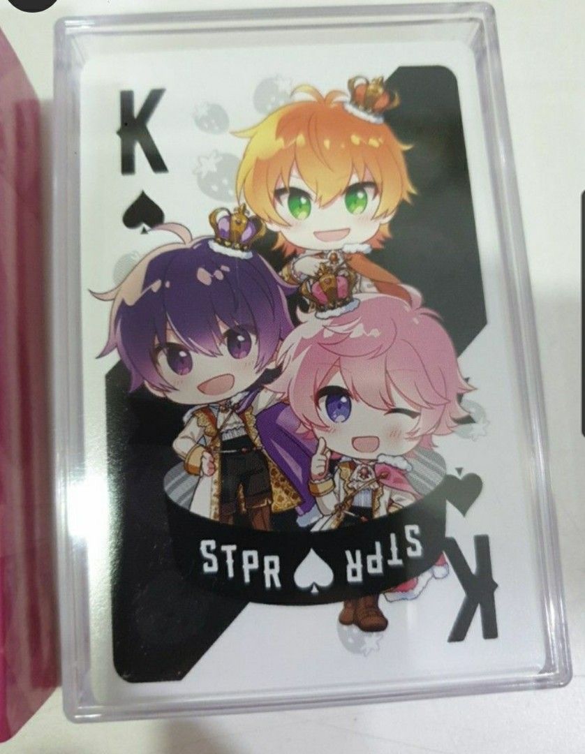 Strawberry Prince playing cards, Hobbies & Toys, Toys & Games on Carousell