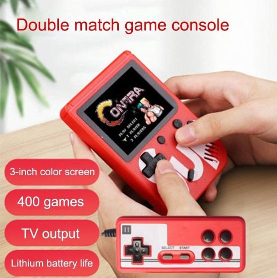 SUP Game Box 400 In 1 Retro Handheld Console Emulator Portable Video ...