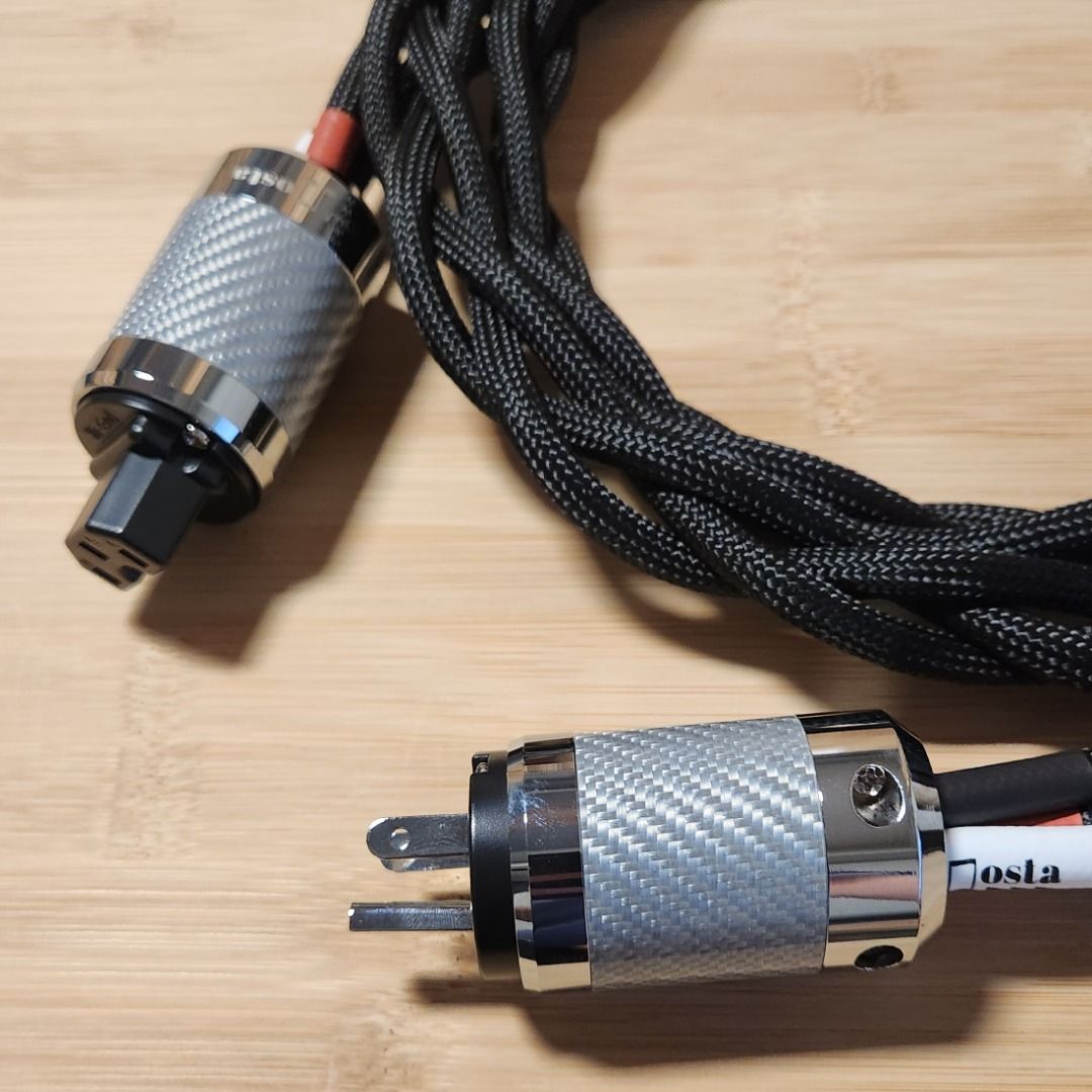 Supreme 6NOCC Power cable for Hifi Audio DAC preamp amplifier, Audio ...