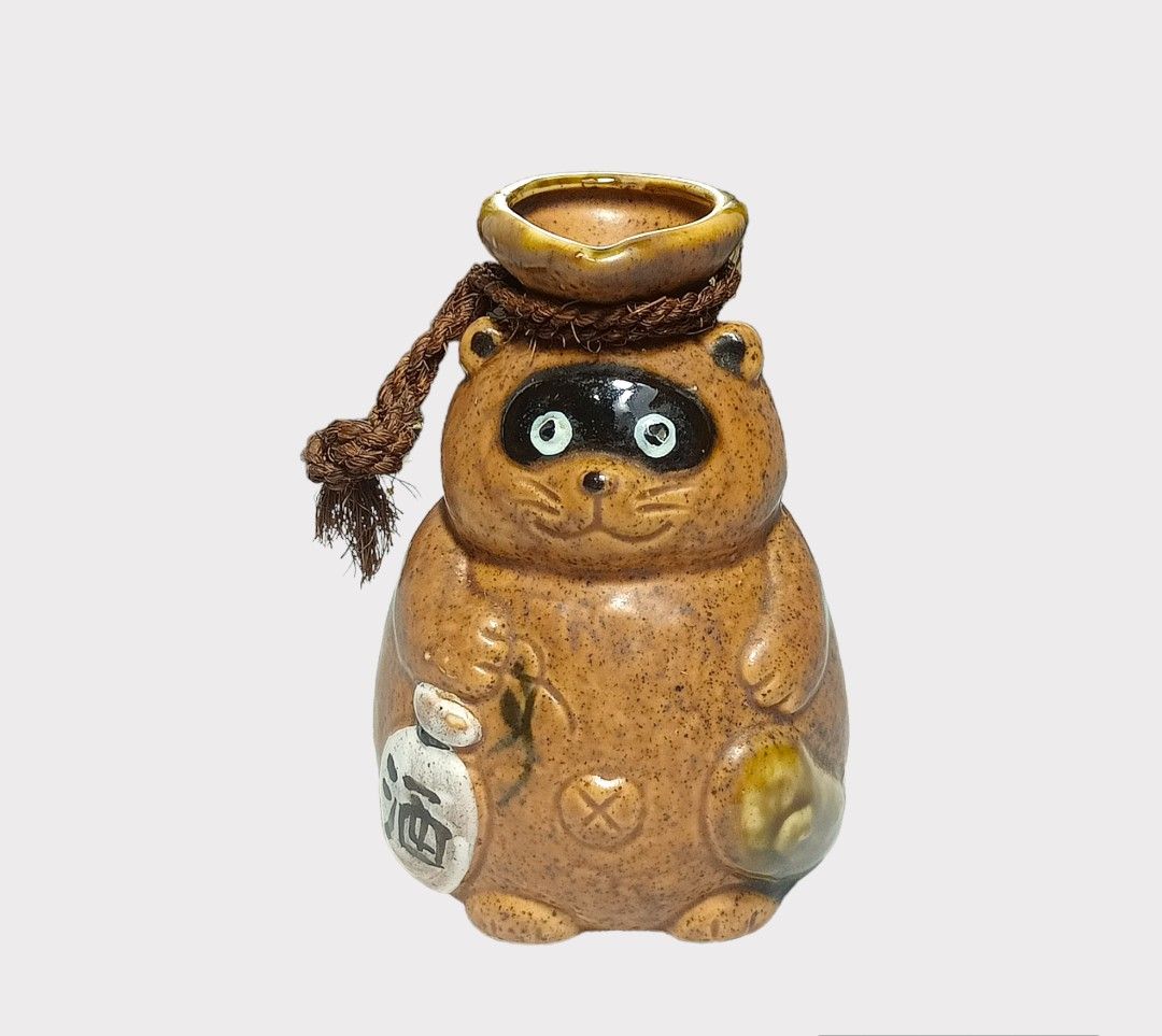TANUKI SAKE BOTTLE on Carousell