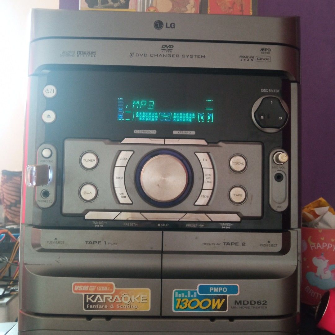 Tape LG MDD62 Hanya Mesinnya Saja, Elektronik, Audio di Carousell