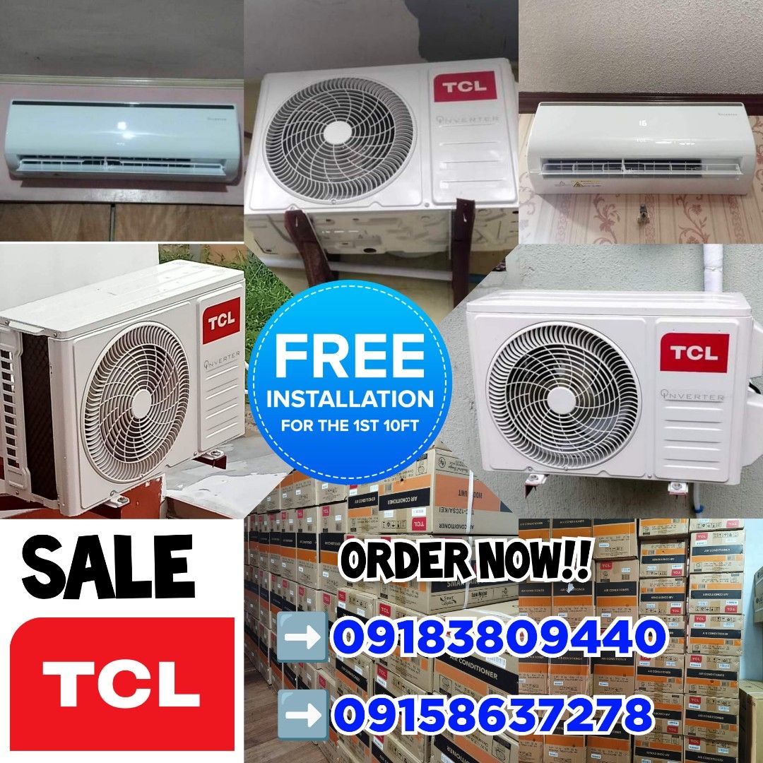 TCL TITAN GOLD INVERTER SPLIT TYPE AIRCON, TV & Home Appliances, Air ...