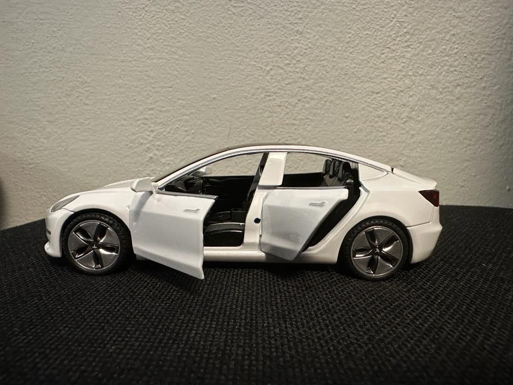 Tesla model 3 car model die cast vehicle alloy car model toy car model ...