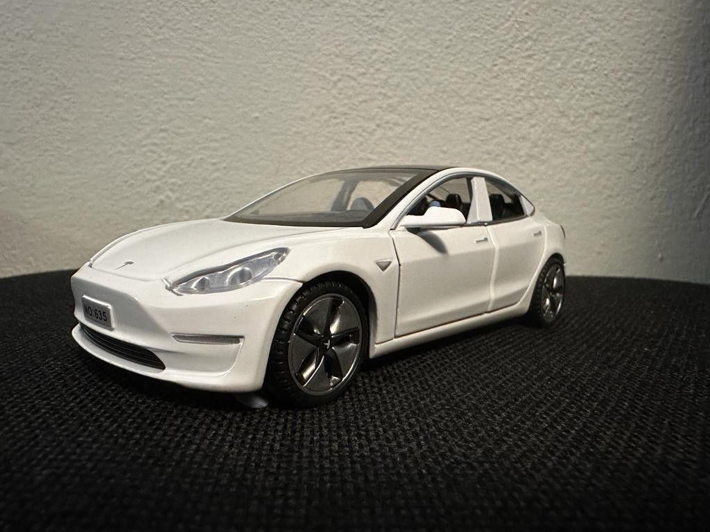 Tesla model 3 car model die cast vehicle alloy car model toy car model ...