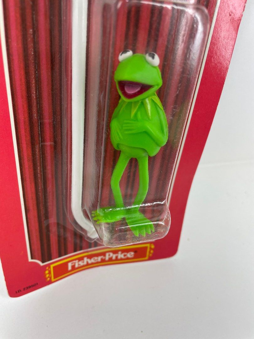 The Muppet Show , Vintage Kermit the Frog Stick Puppet 1979 Fisher ...