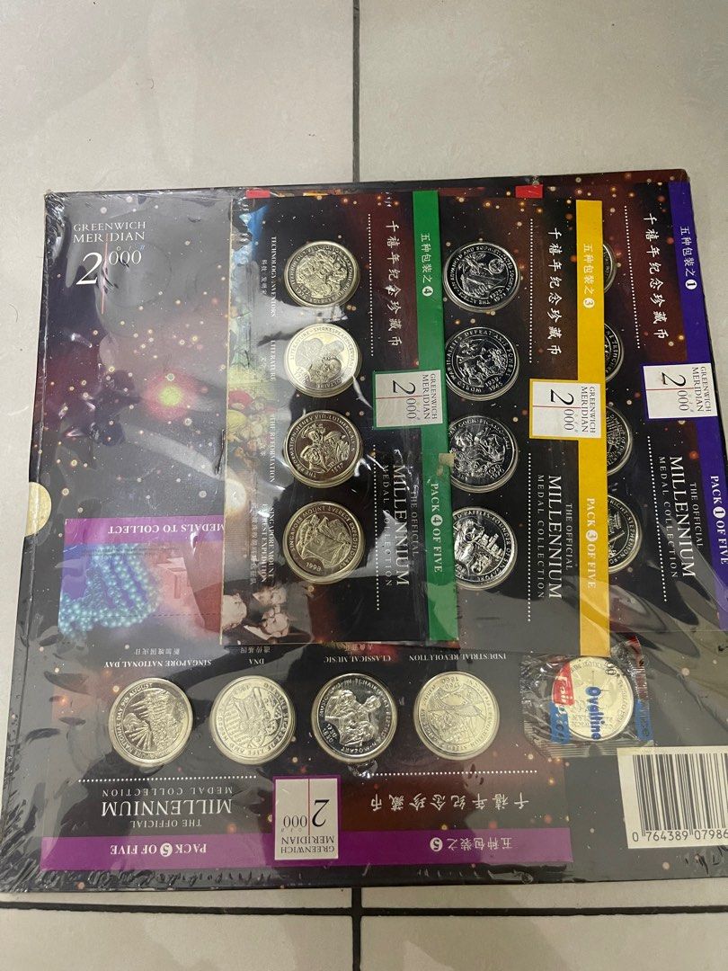 THE OFFICIAL MILLENNIUM MEDAL COLLECTION, Hobbies & Toys, Collectibles ...