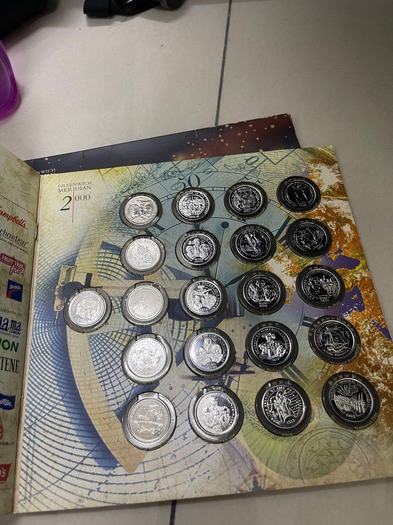 THE OFFICIAL MILLENNIUM MEDAL COLLECTION, Hobbies & Toys, Collectibles ...