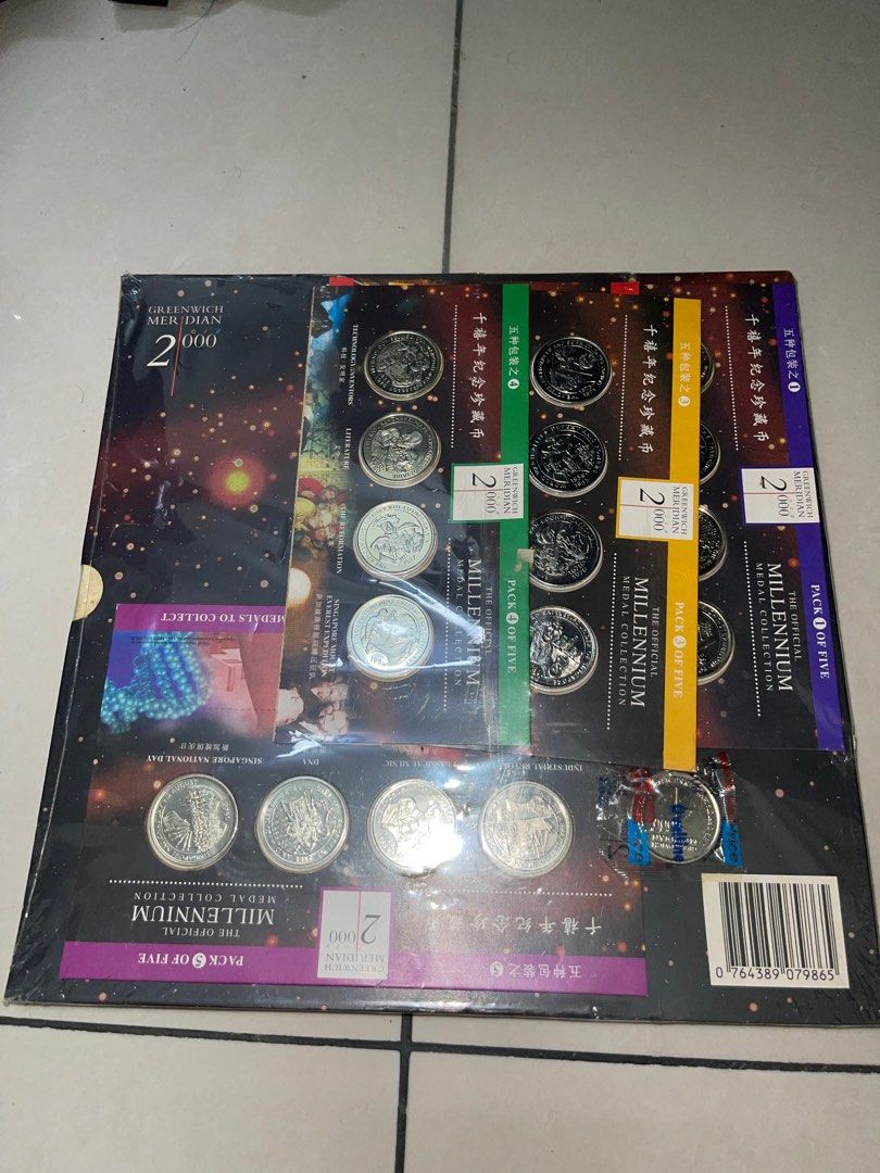 THE OFFICIAL MILLENNIUM MEDAL COLLECTION, Hobbies & Toys, Collectibles ...