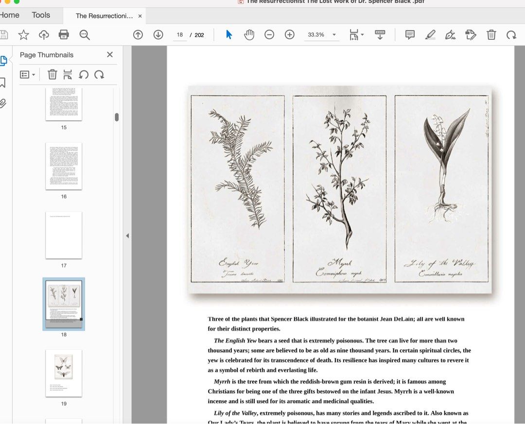 $6 The Resurrectionist The Lost Work of Dr. Spencer Black art sketch ...