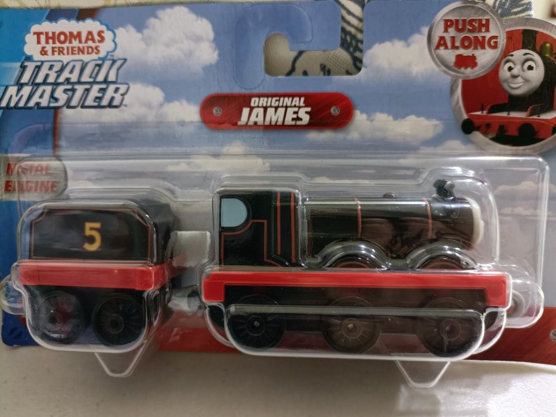 THOMAS & FRIENDS EA Trackmaster Push Along Large Engines Assorted-James ...