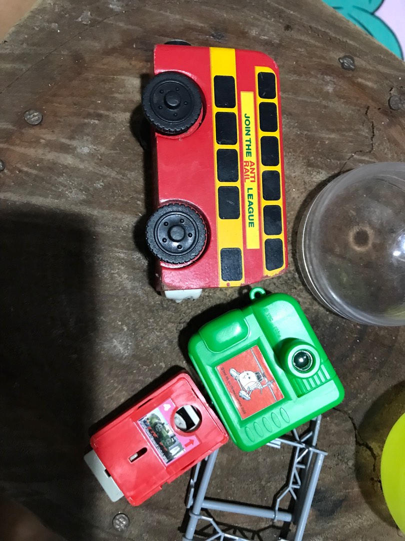thomas and friends camera and wooden bus bugly on Carousell