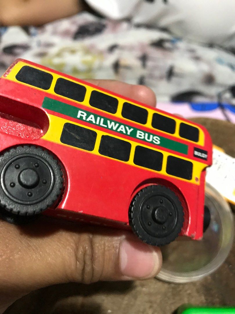 thomas and friends camera and wooden bus bugly on Carousell