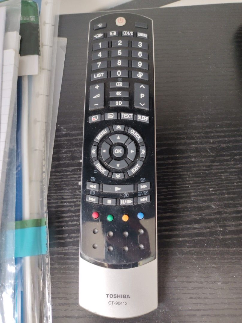 Toshiba remote control, TV & Home Appliances, TV & Entertainment, TV ...