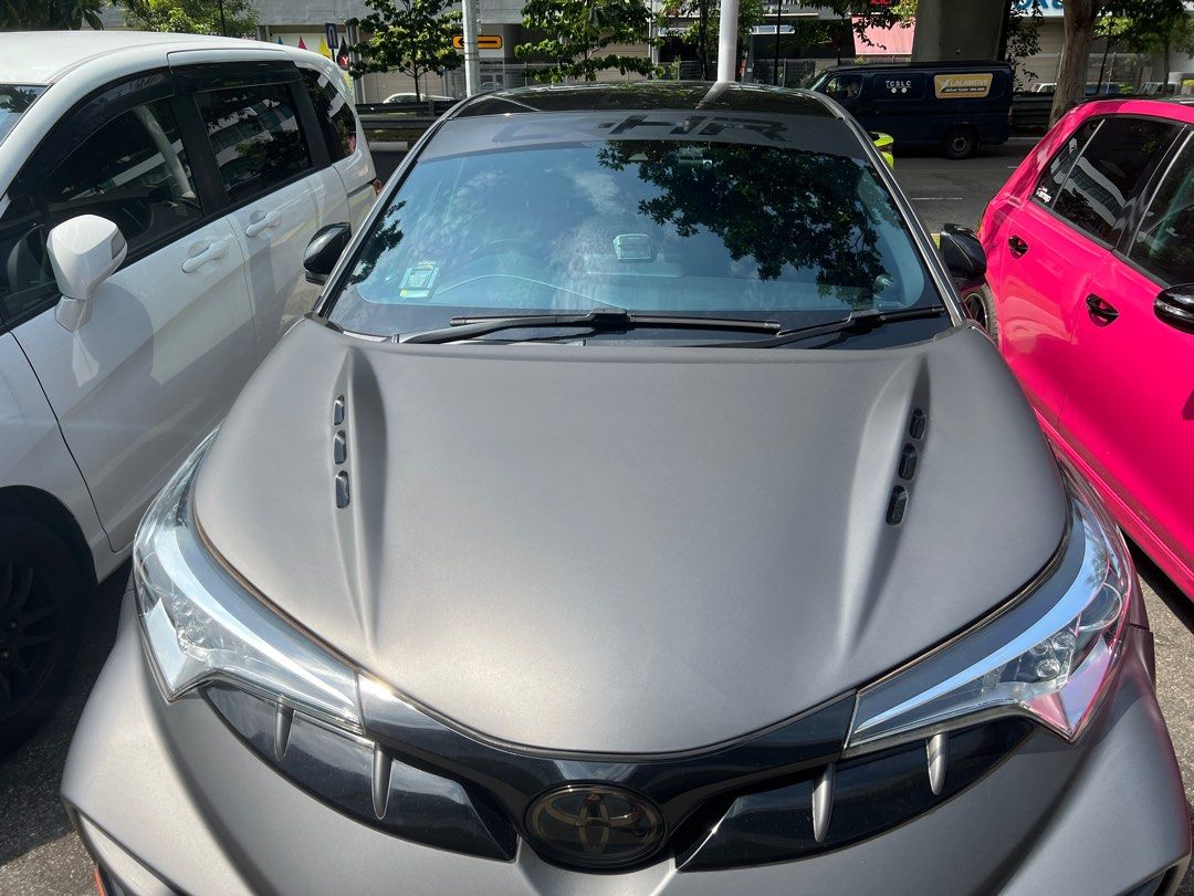 Toyota chr custom bonnet, Car Accessories, Accessories on Carousell