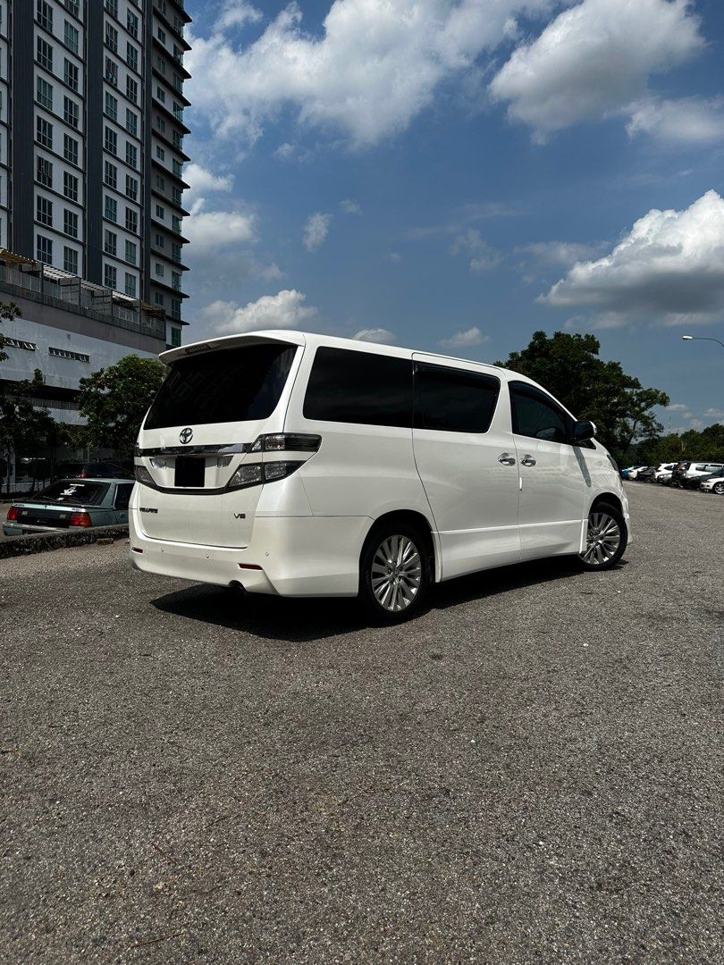 Toyota Vellfire MPV 2.4cc 7seaters, Cars, Vehicle Rentals on Carousell