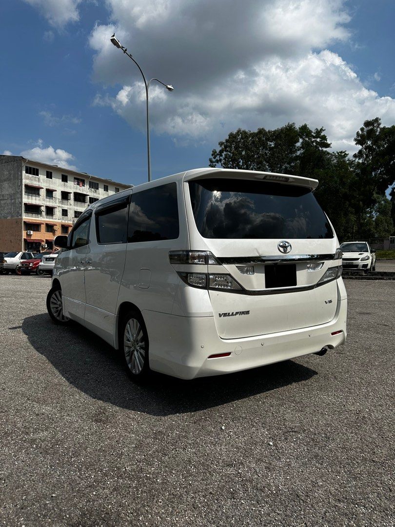 Toyota Vellfire MPV 2.4cc 7seaters, Cars, Vehicle Rentals on Carousell