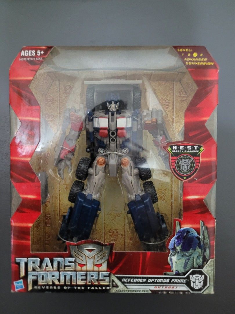 全新美版 Transformers 變形金剛 Defender Optimus Prime, 興趣及遊戲, 玩具 & 遊戲類 - Carousell