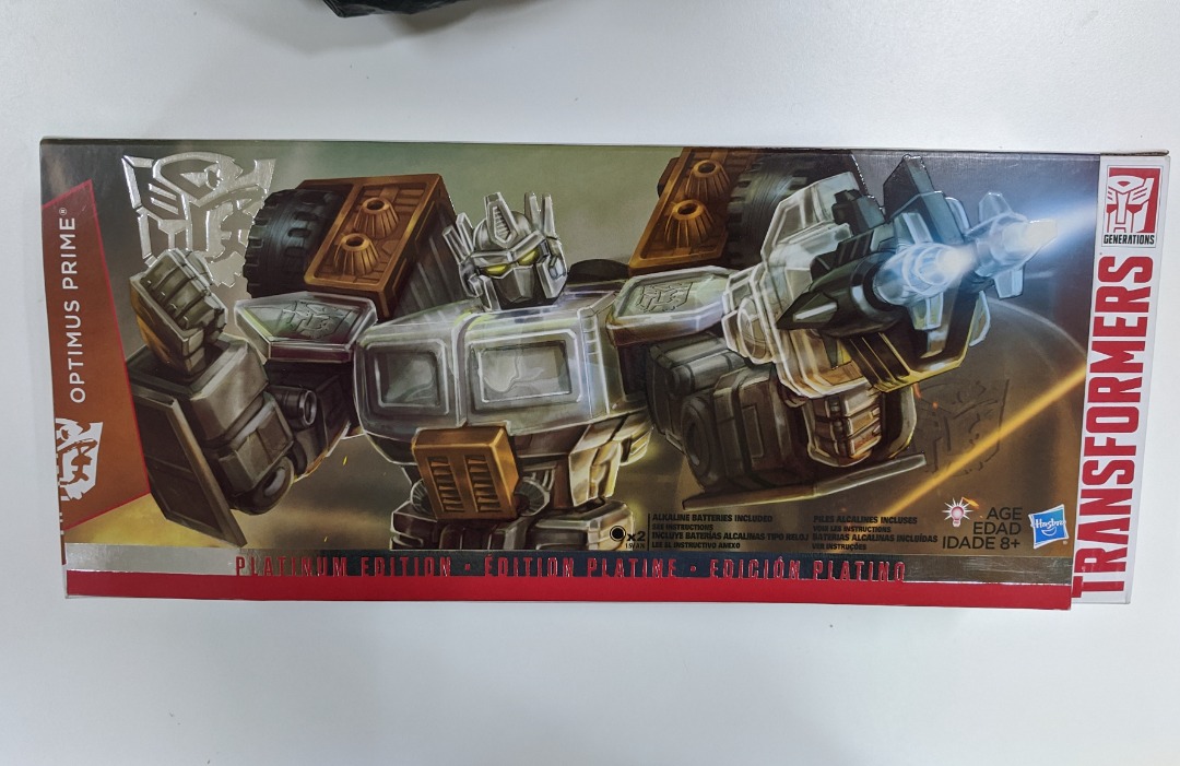 Transformers Year of the Goat Optimus Prime Platinum Edition 變形金剛 柯柏文 羊 ...