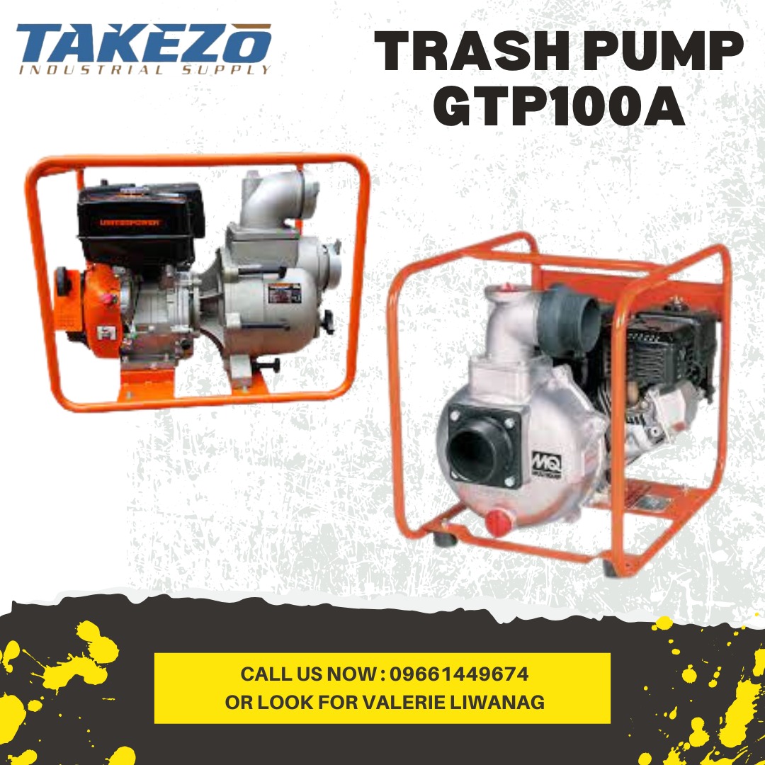 TRASH PUMP, Commercial & Industrial, Industrial Equipment on Carousell