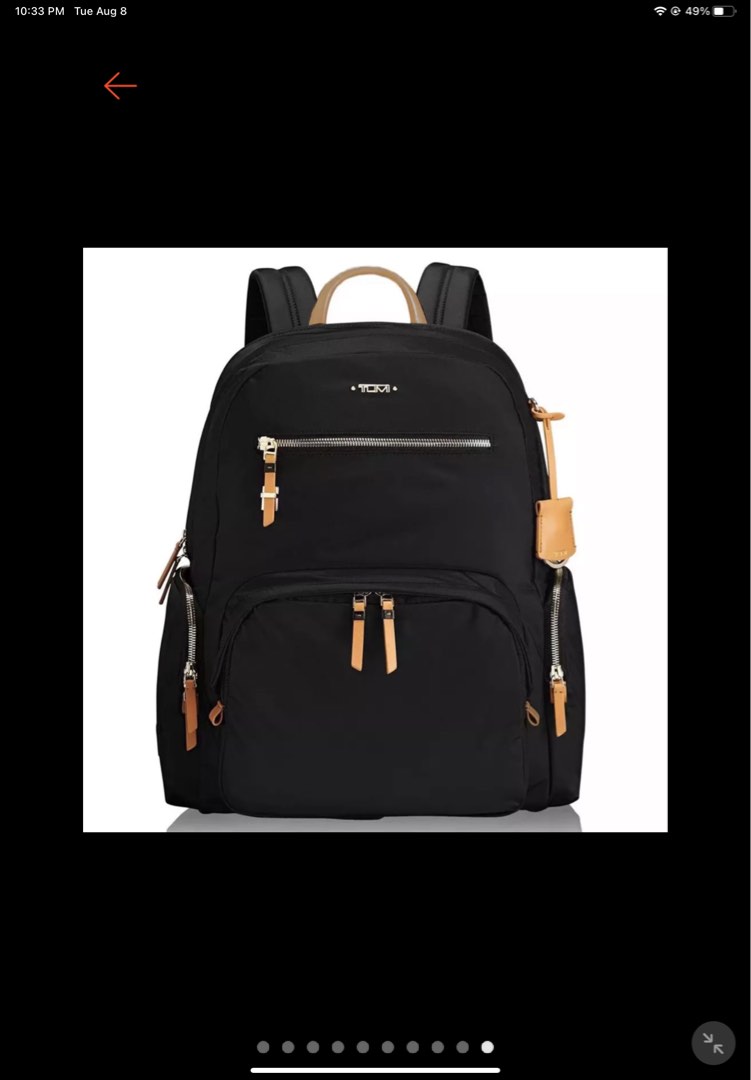 Tumi Voyager Backpack, Women's Fashion, Bags & Wallets, Backpacks on Carousell