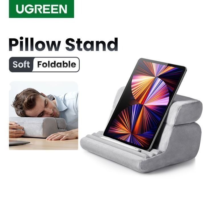 Ugreen Tablet Pillow Stand for Laptop Soft Tablet Stand, Mobile Phones ...