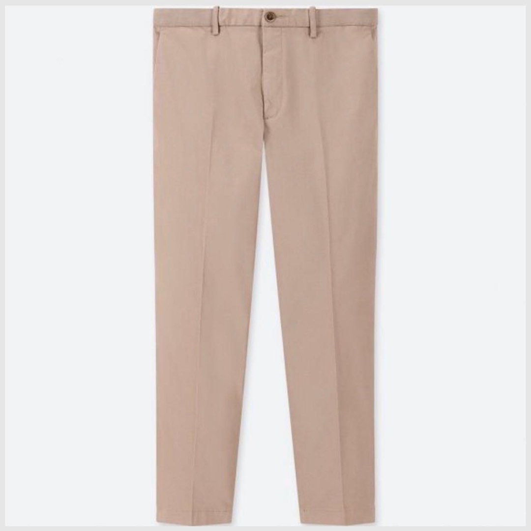 Uniqlo Ezy Smart Ankle Pants, Men's Fashion, Bottoms, Trousers on Carousell