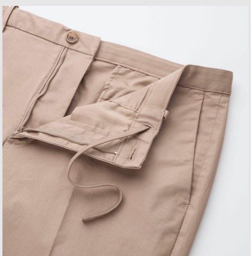 Uniqlo Ezy Smart Ankle Pants, Men's Fashion, Bottoms, Trousers on Carousell