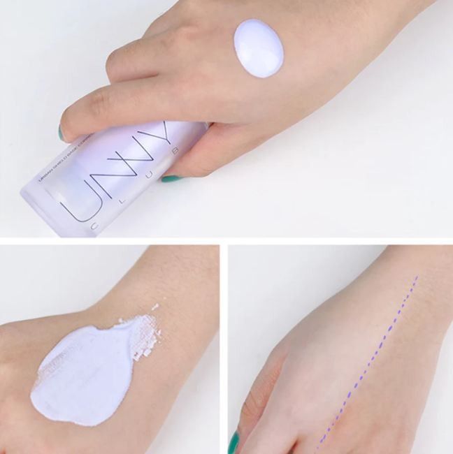 UNNY Club Airy Moisturizing UV Shield Makeup Base SPF20 PA+++ Purple 30g, Beauty & Personal Care ...