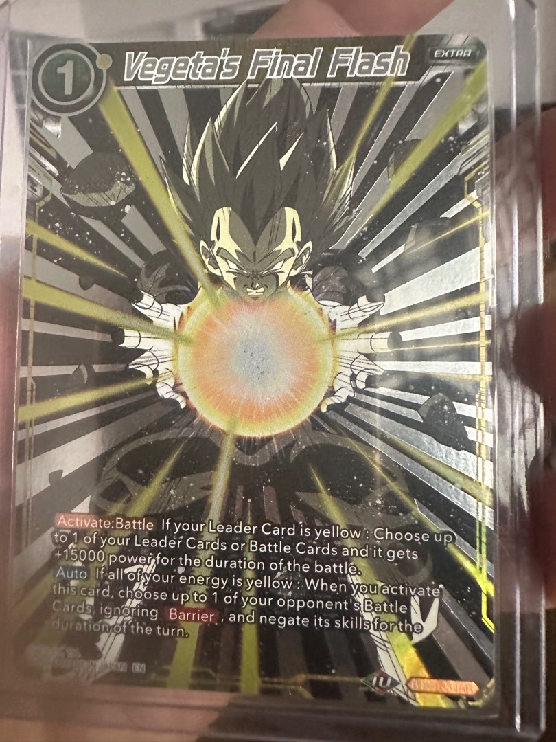 Vegeta final flash BT9 universal onslaught IAR, Hobbies & Toys, Toys ...