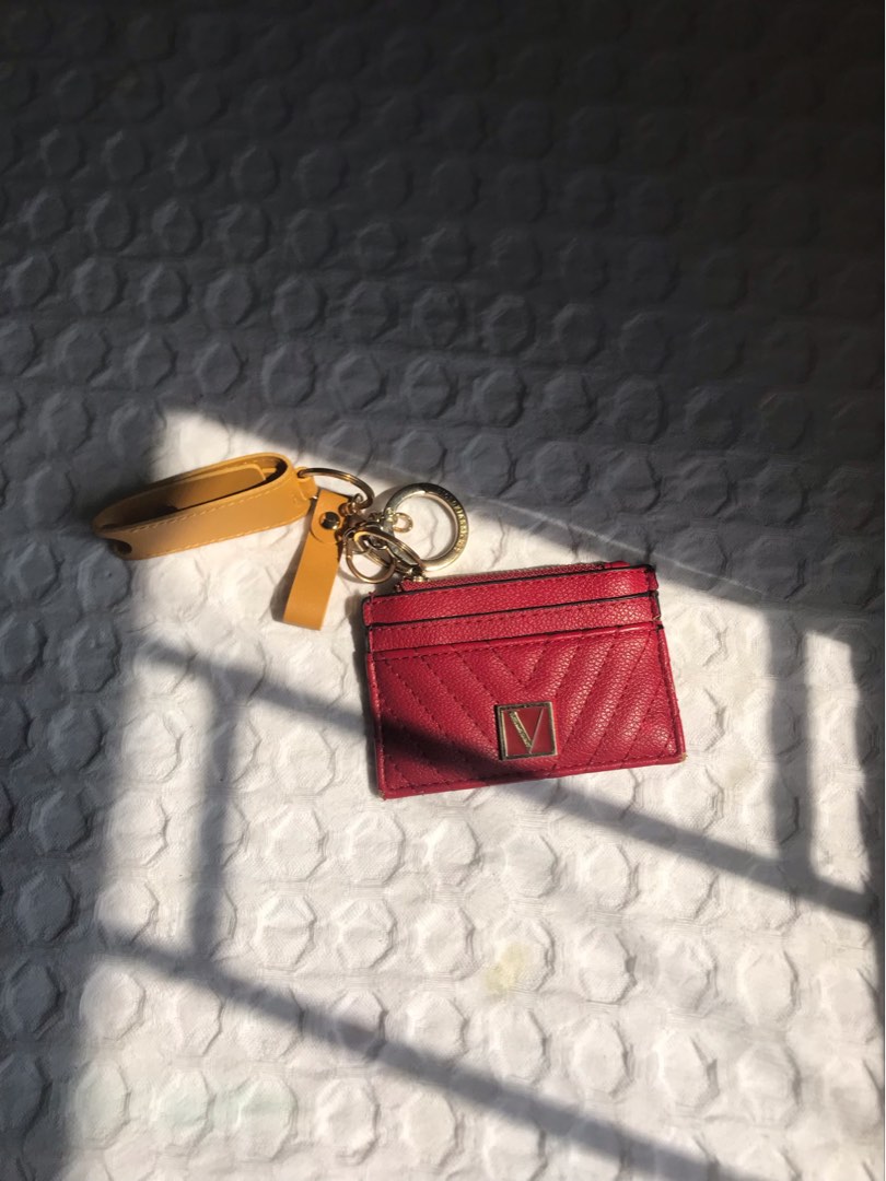 Victoria’s Secret Mini Wallet in Red on Carousell