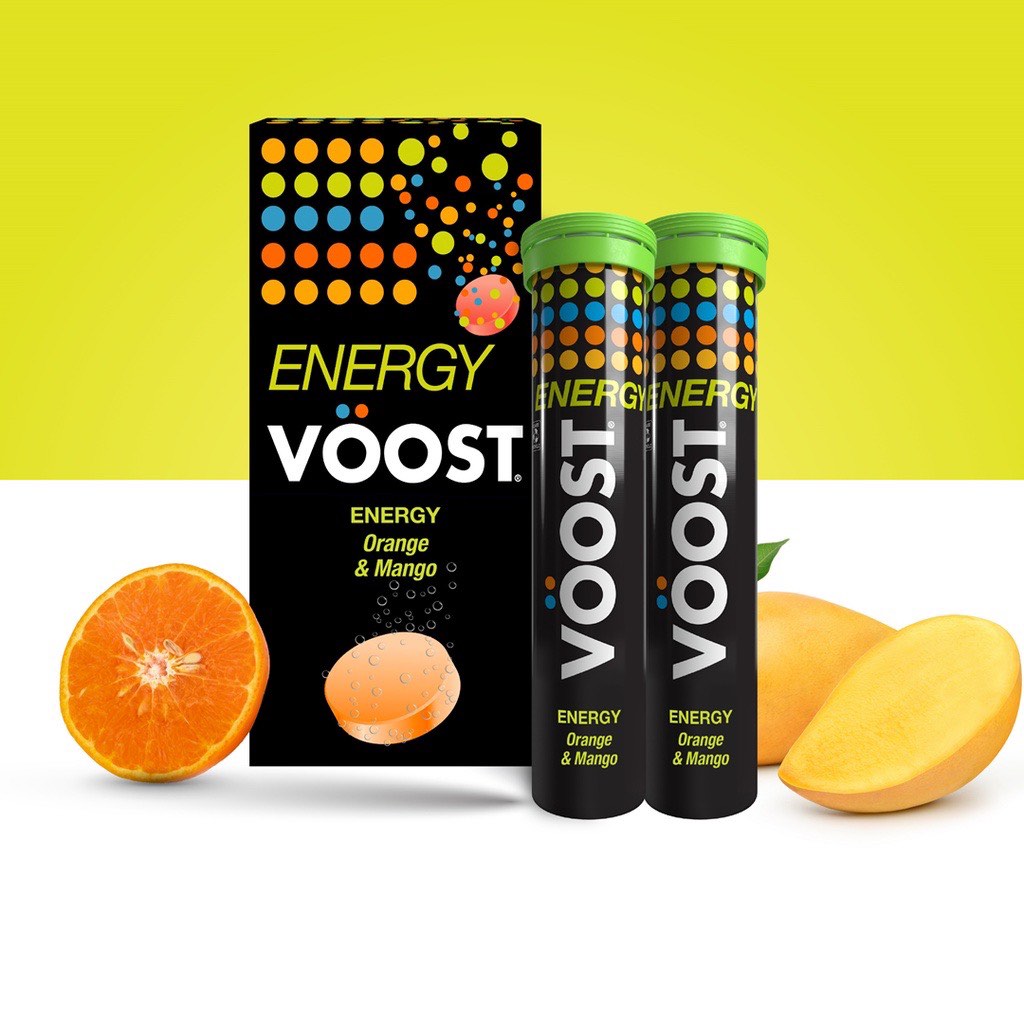 VOOST Energy (1+1) 40 Effervescent Tablets, Health & Nutrition, Health ...