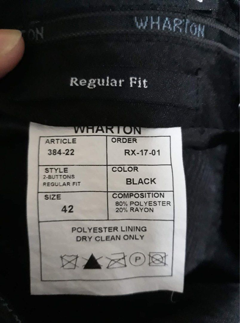 WHARTON FORMAL SUIT AND PANTS on Carousell