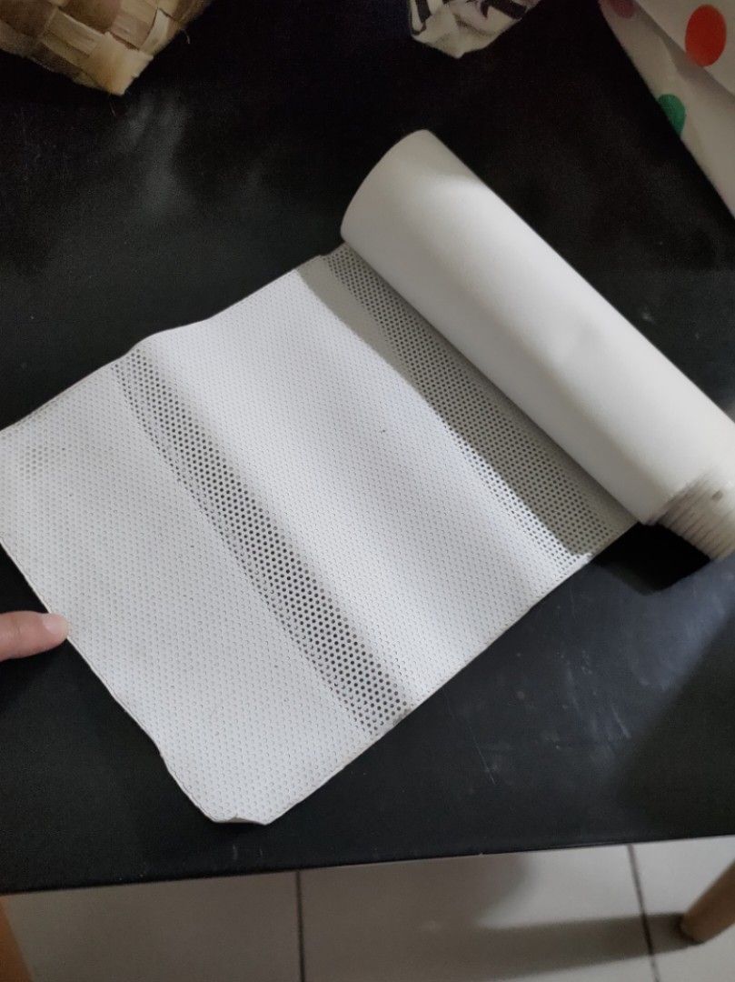 White Perforated Sticker For Glass, Furniture & Home Living, Home Decor ...