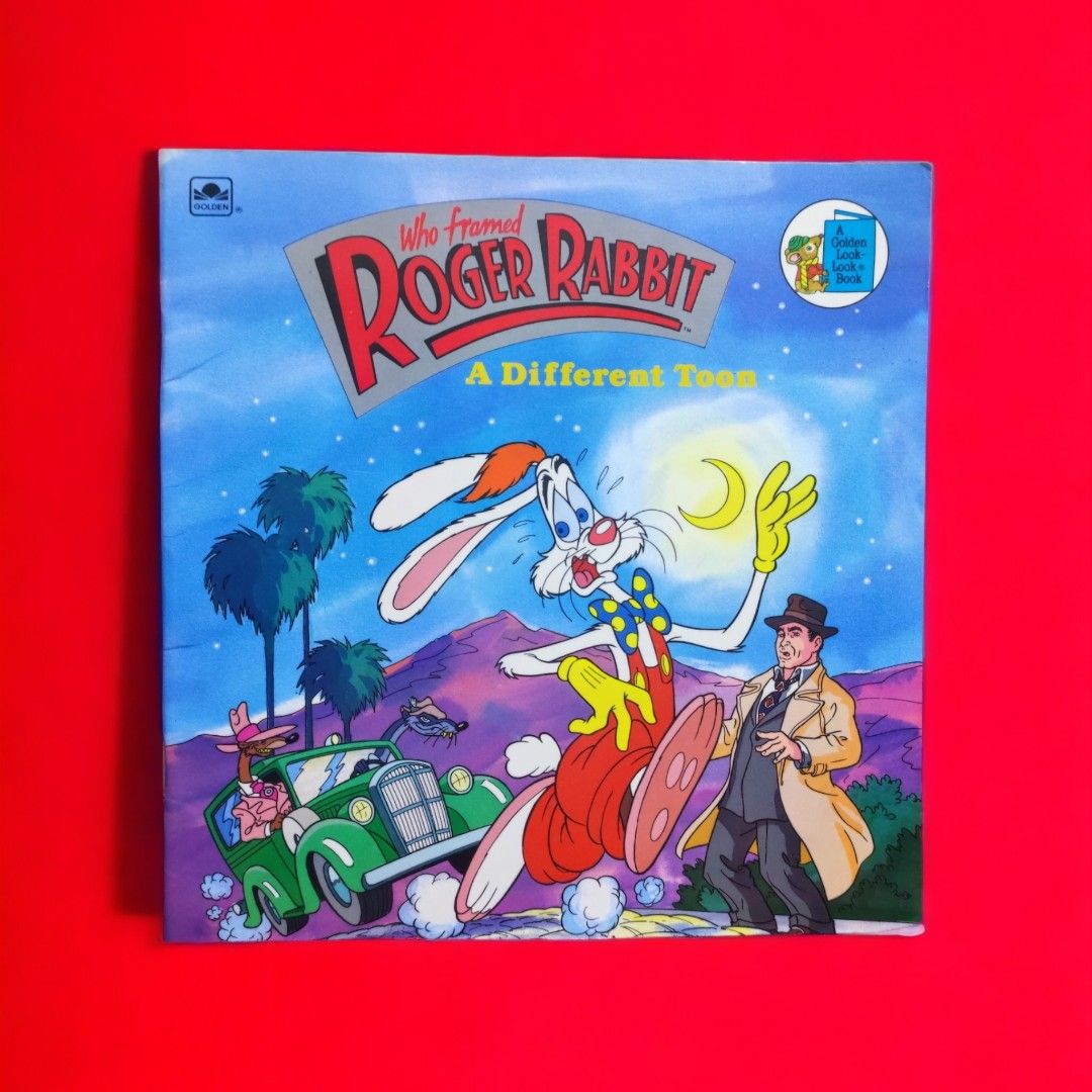 Who Framed Roger Rabbit 1988 Walt Disney classics 35 years old book on ...